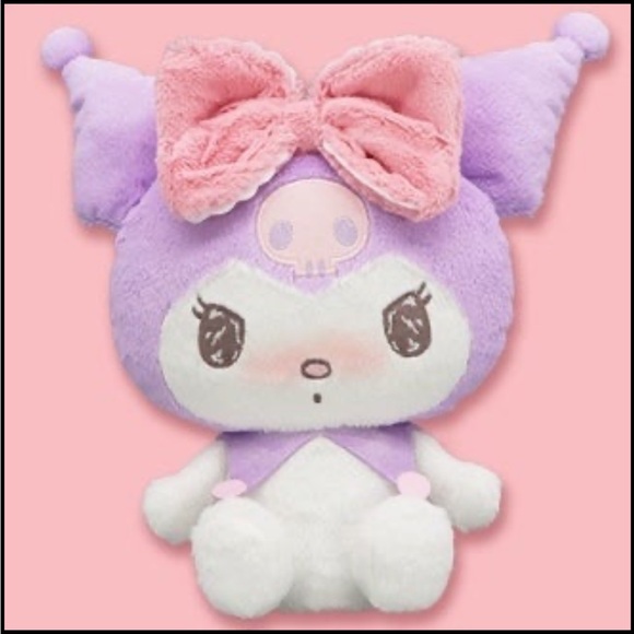 Sanrio | Toys | Nwt Rare Sanrio Kuromi Pastel Lovely Puff Big Plush ...